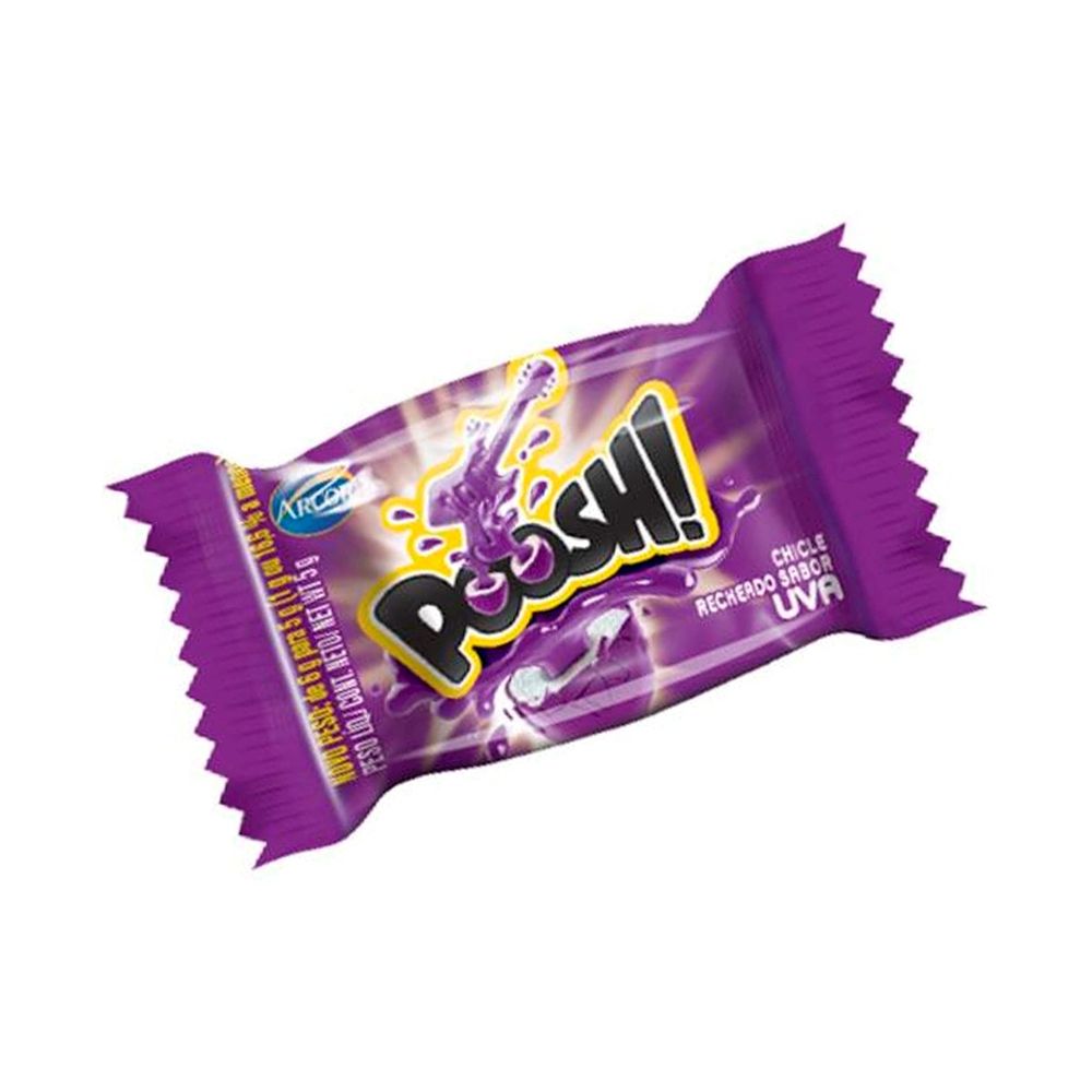 Chiclete Poosh Uva 200g - maxfesta