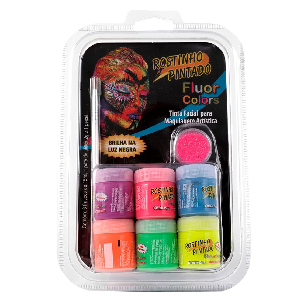 Tinta Para Pintura Em Rosto - FDPLEARN
